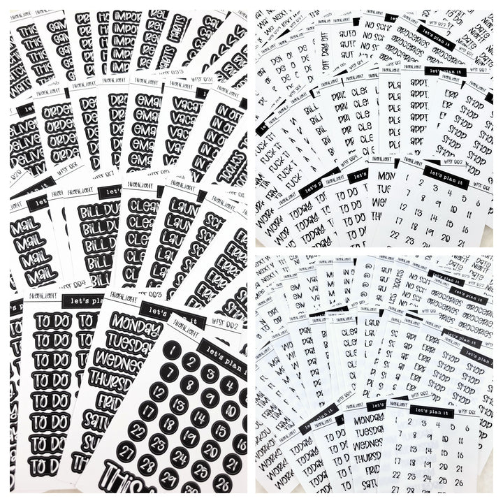 Planner stickers for all your planning needs! – LetsPlanIt