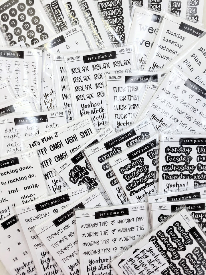Planner stickers for all your planning needs! – LetsPlanIt